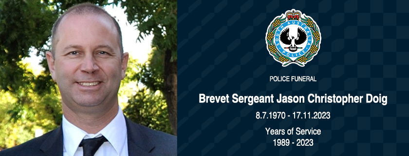 Police Funeral to celebrate the life of Brevet Sergeant Jason ...